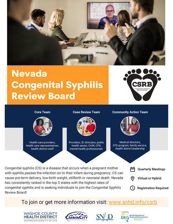 Congenital Syphilis Review Board – Southern Nevada Health District