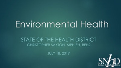 State of the Health District – Southern Nevada Health District